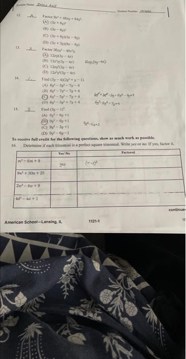 Solved (A) \\( \\left(\\mathrm{B} z+\\mathrm{By} | Chegg.com