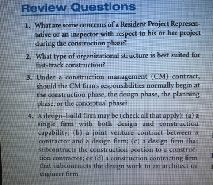 Solved Review Questions 1. What are some concerns of a | Chegg.com Solved Review Questions 1. What are some concerns of a | Chegg.com