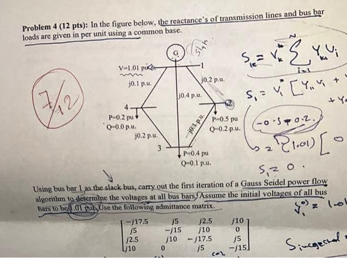 Solved Problem 4 (12 pts): In the figure below, the | Chegg.com