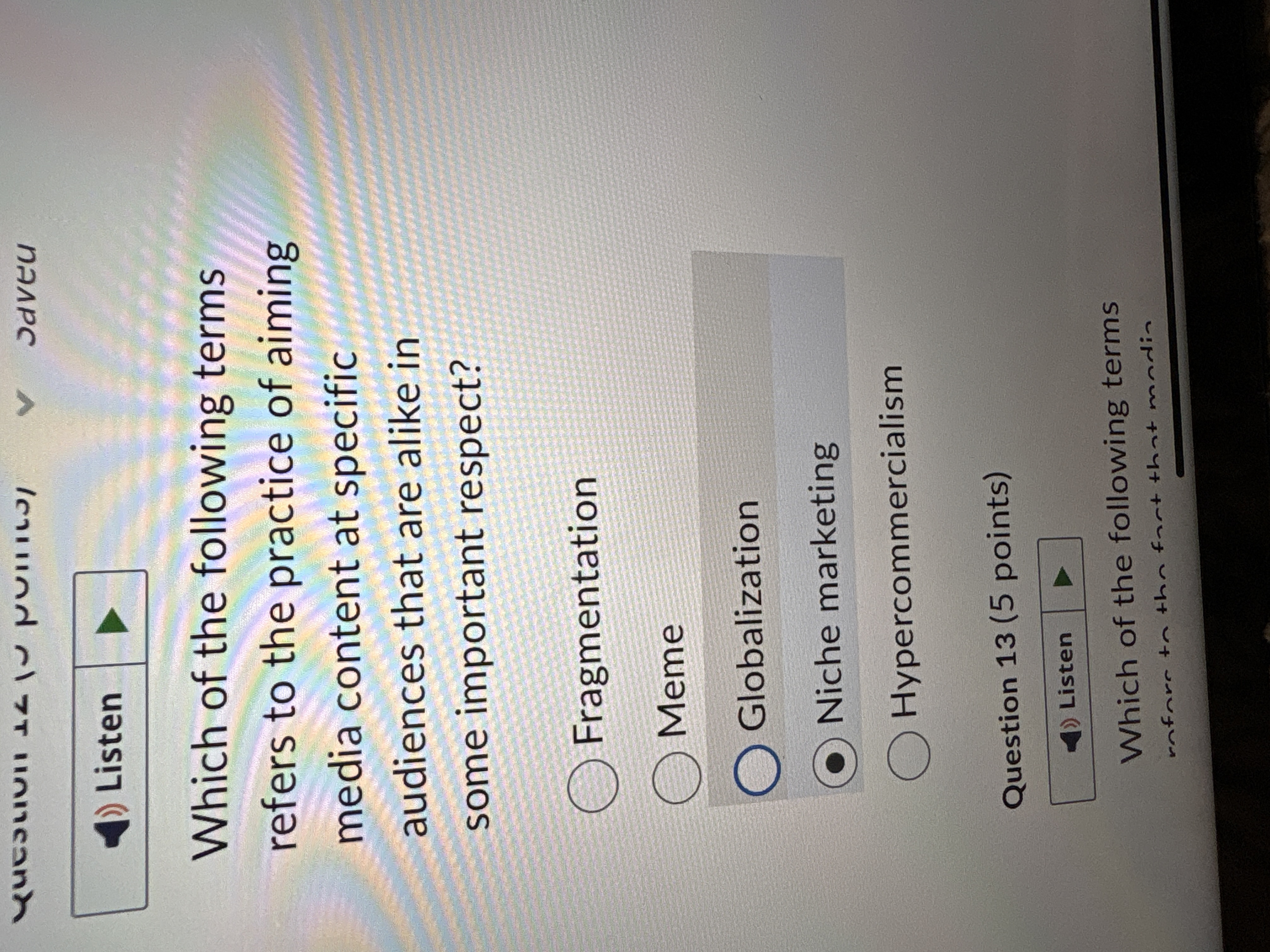 Solved Which of the following terms refers to the practice | Chegg.com
