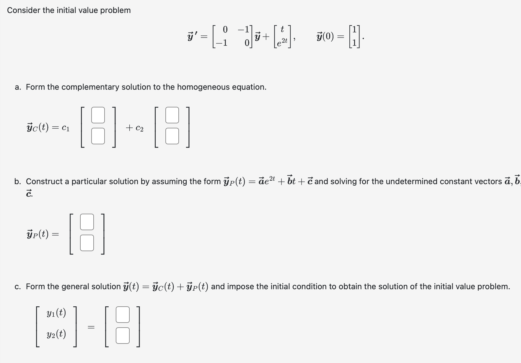 Solved Consider the initial value | Chegg.com