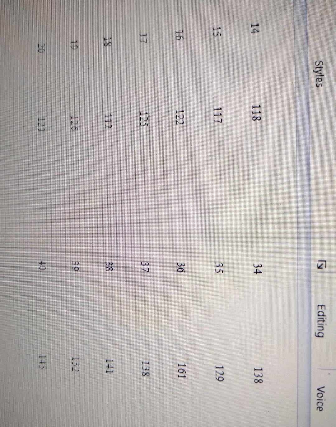 Styles y Editing Voice 14 118 34 138 15117 35129 | Chegg.com