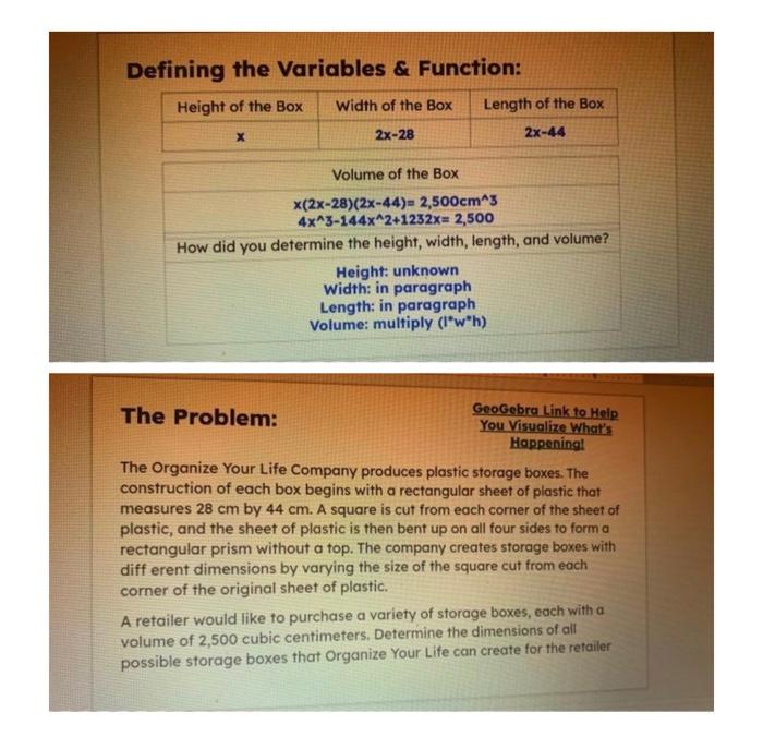 Solved Defining the Variables ε Function: The Problem: | Chegg.com