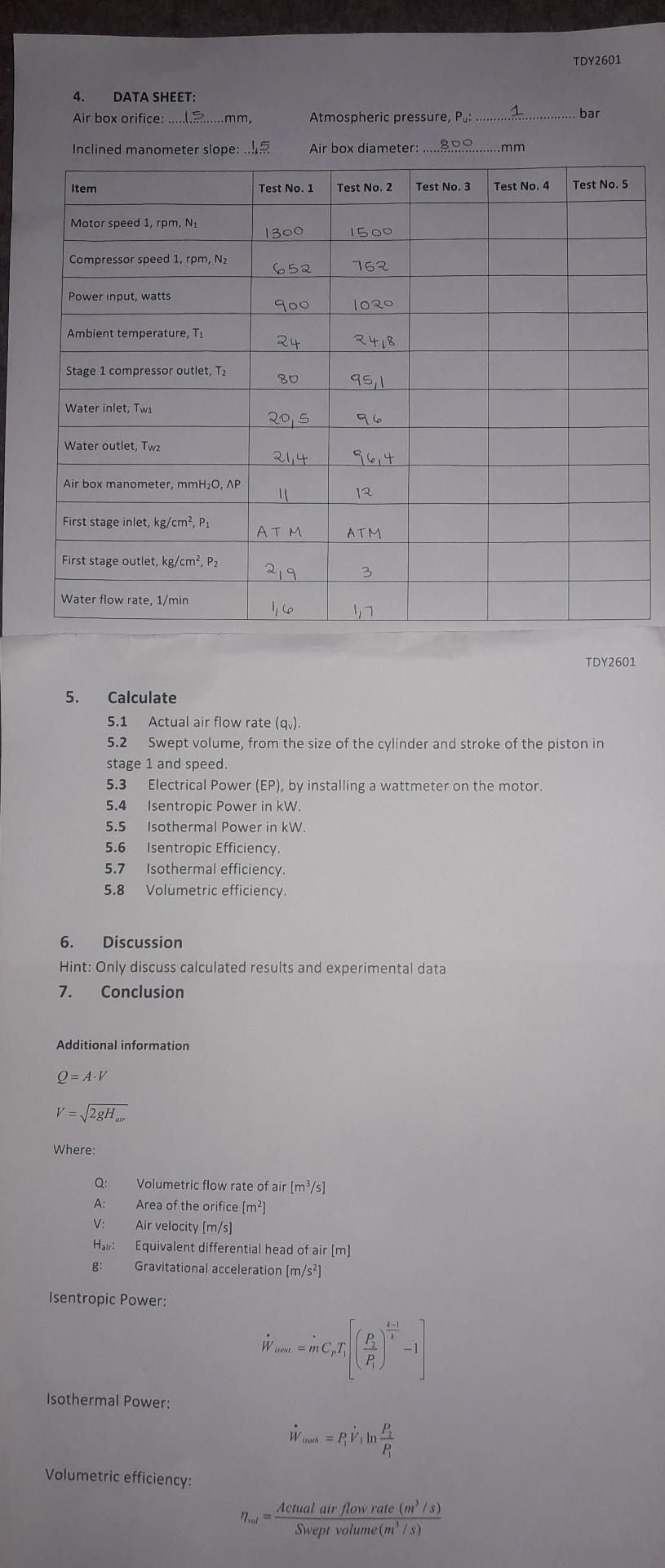 Solved please help me complete this experiment,show me how | Chegg.com
