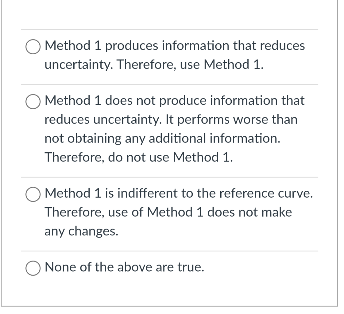 Solved Question 1 0.75pts For a particular forensic method | Chegg.com