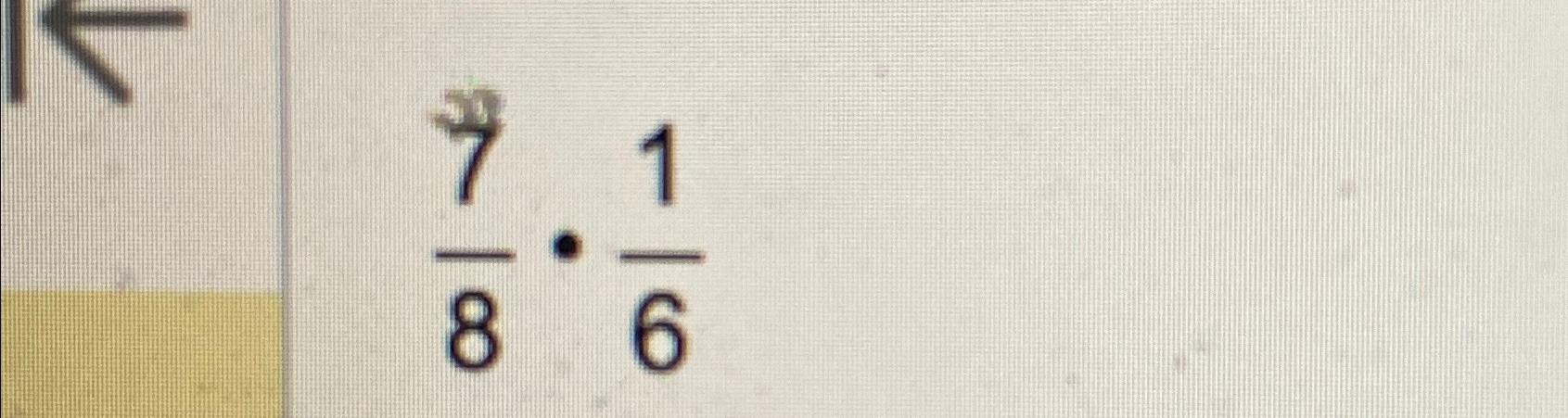 Solved 78*16 | Chegg.com