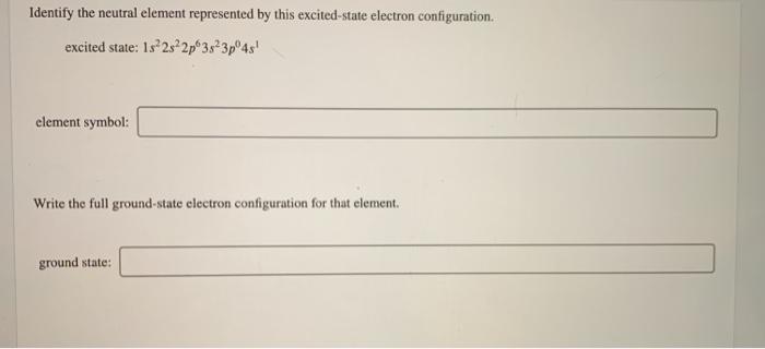 Solved Identify the neutral element represented by this | Chegg.com
