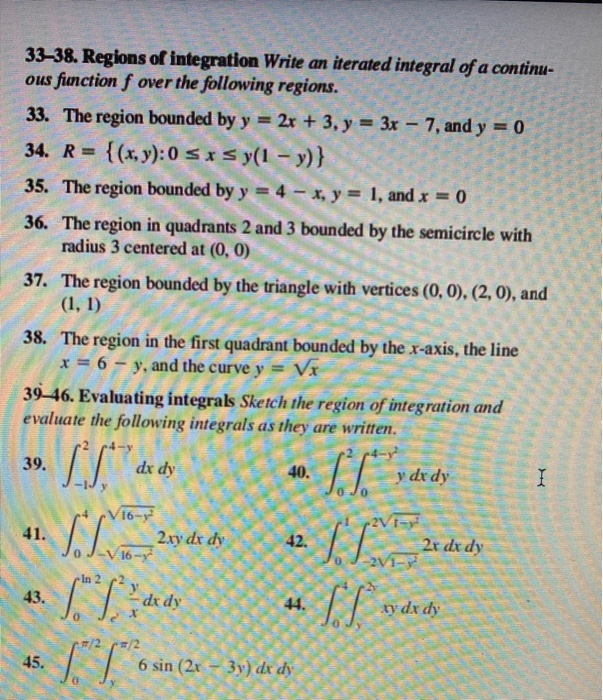 Solved 27–30. Evaluating integrals Evaluate the following | Chegg.com