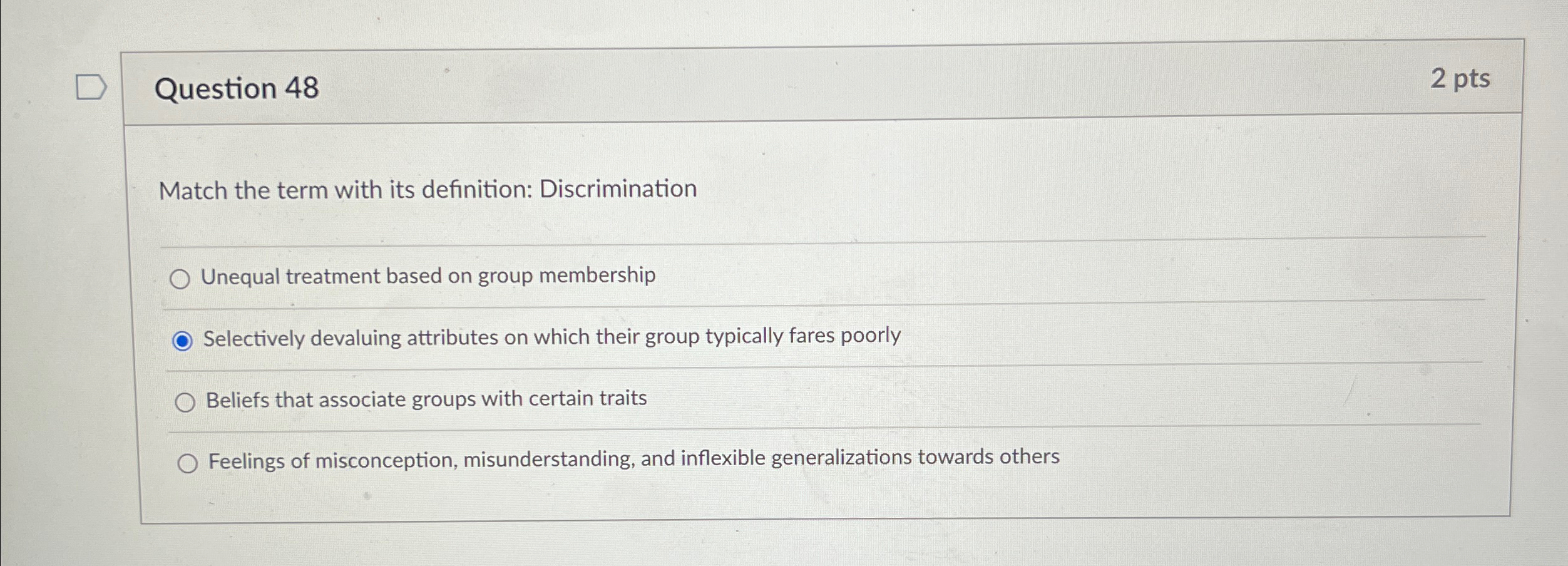 Solved Question 482 ﻿ptsMatch the term with its definition: | Chegg.com