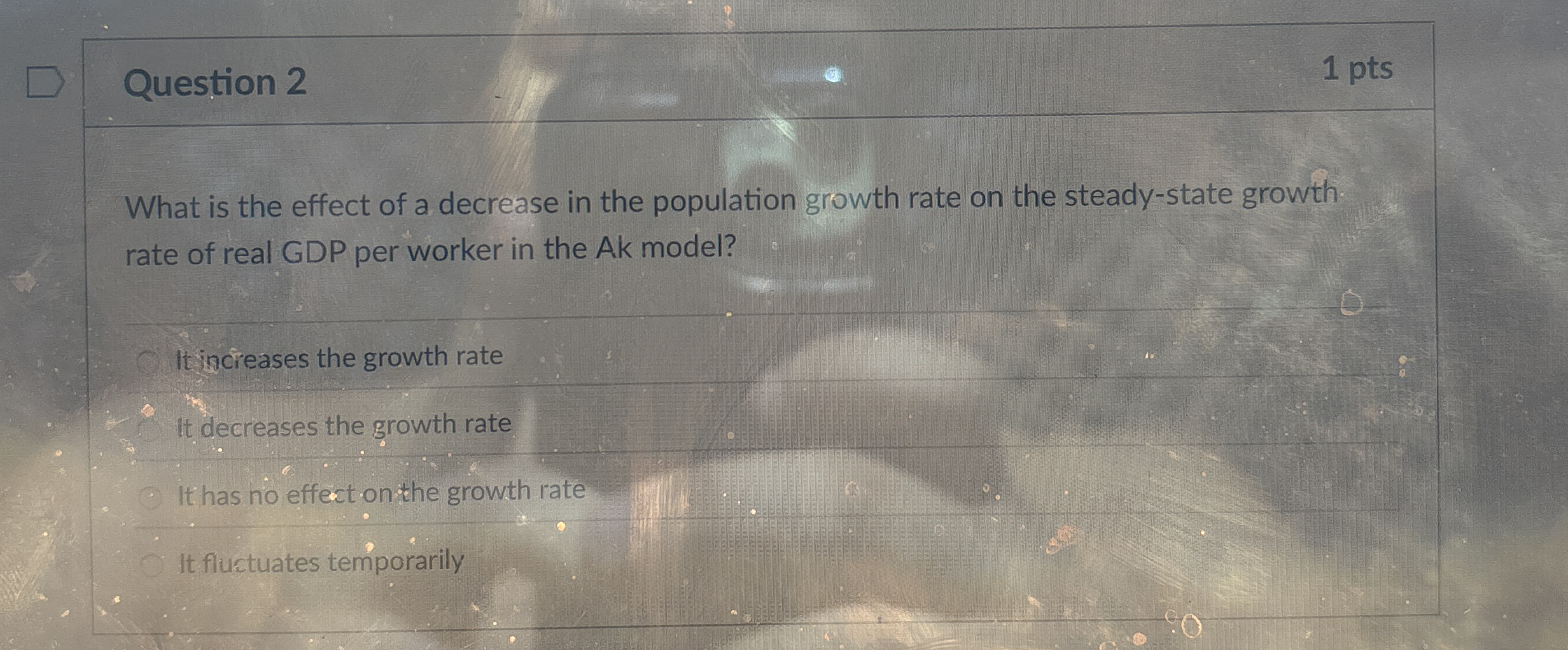 Question 21 ﻿ptsWhat is the effect of a decrease in | Chegg.com