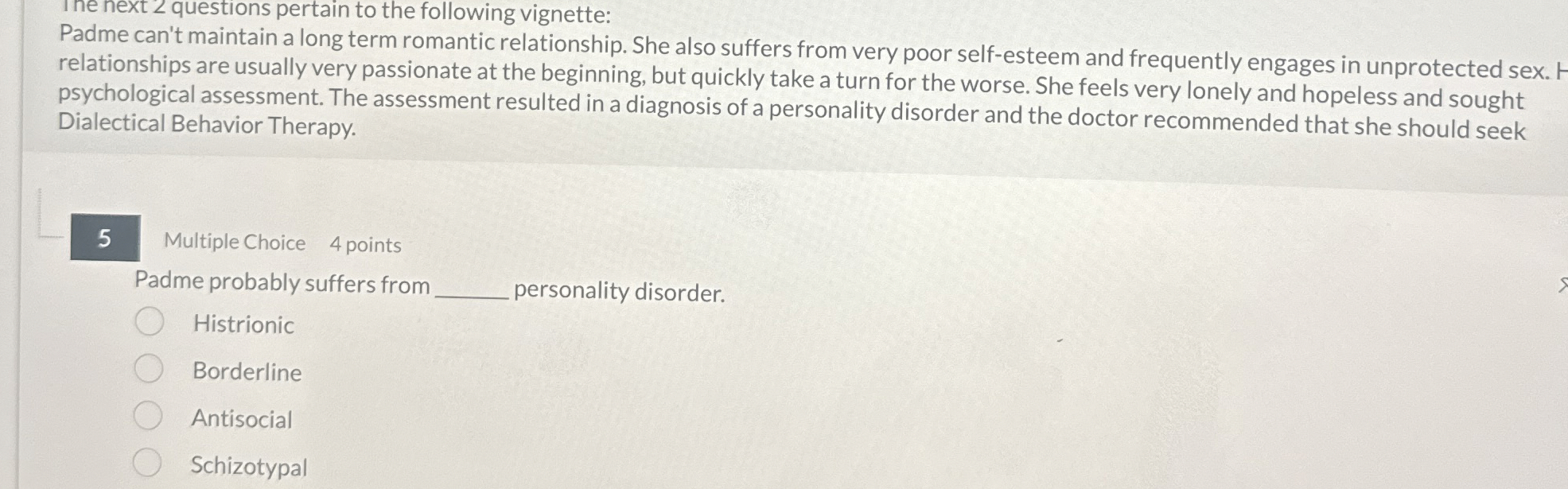 Solved next 2 ﻿questions pertain to the following | Chegg.com