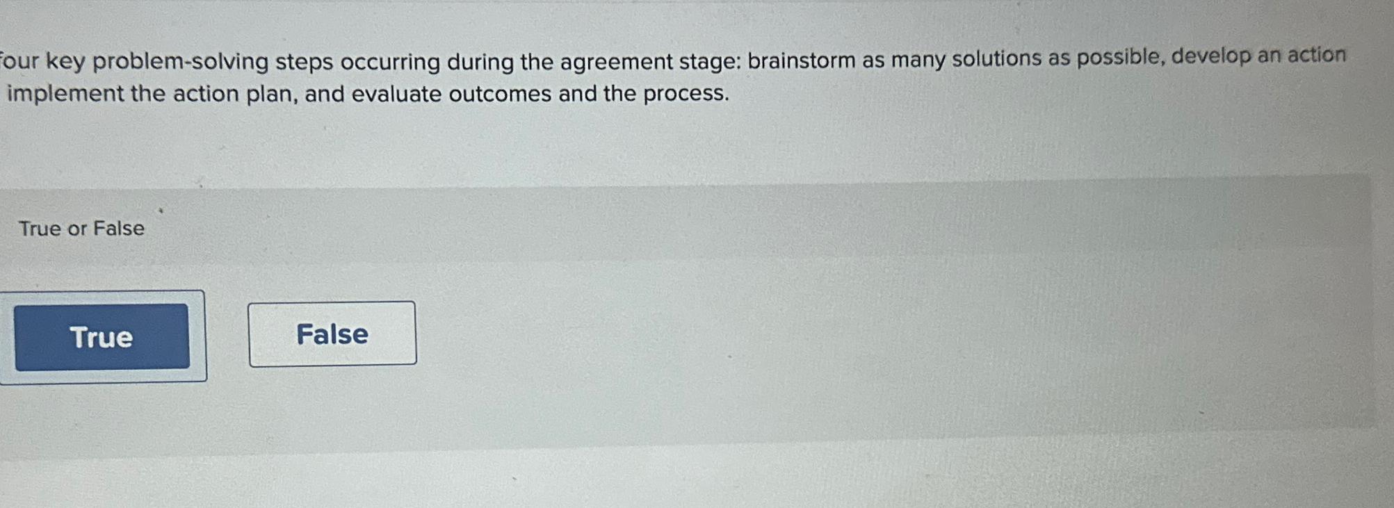 Solved our key problem-solving steps occurring during the | Chegg.com