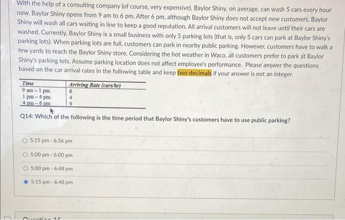 Solved Question 15 2 pts With the help of a consulting | Chegg.com
