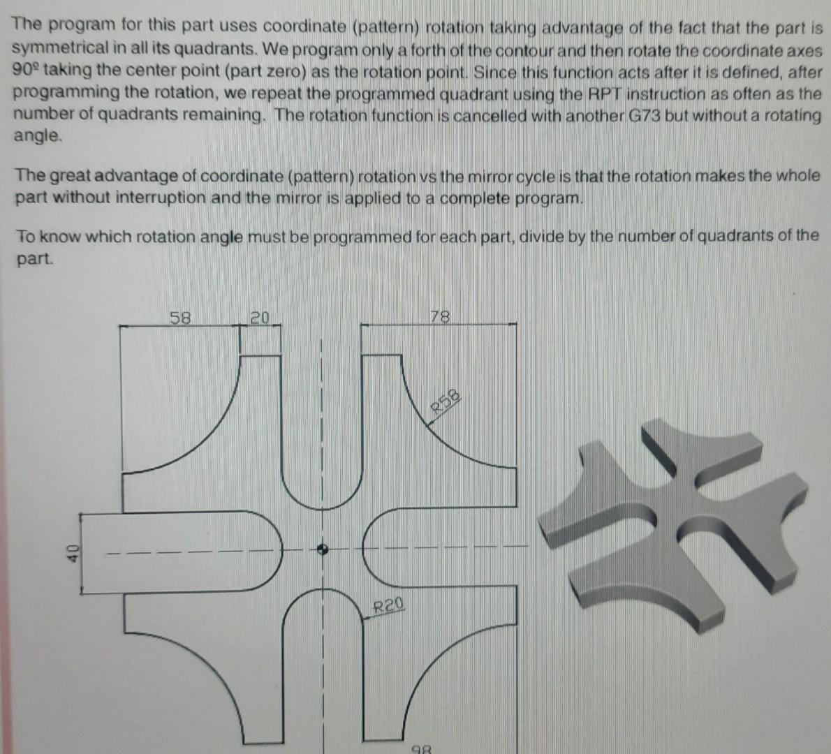 Solved The program for this part uses coordinate (pattern) | Chegg.com