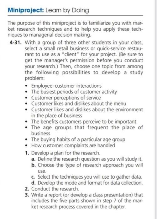 Solved he purpose of this miniproject is to familiarize you | Chegg.com