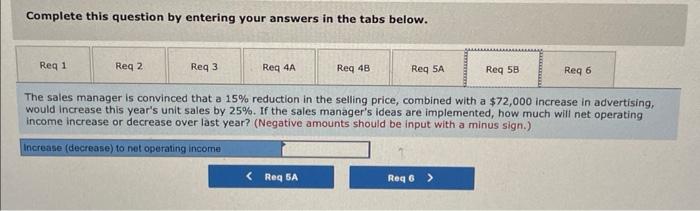 Solved Problem 6-23 (Algo) CVP Applications; Contribution | Chegg.com