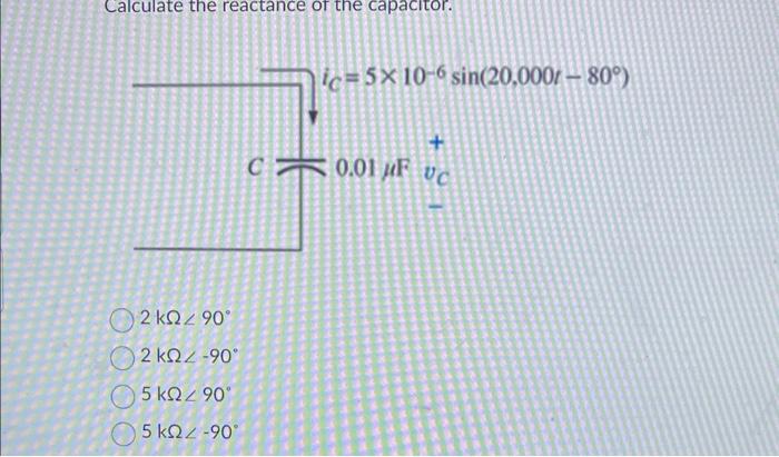 Solved For the inductive element, calculate the voltage | Chegg.com
