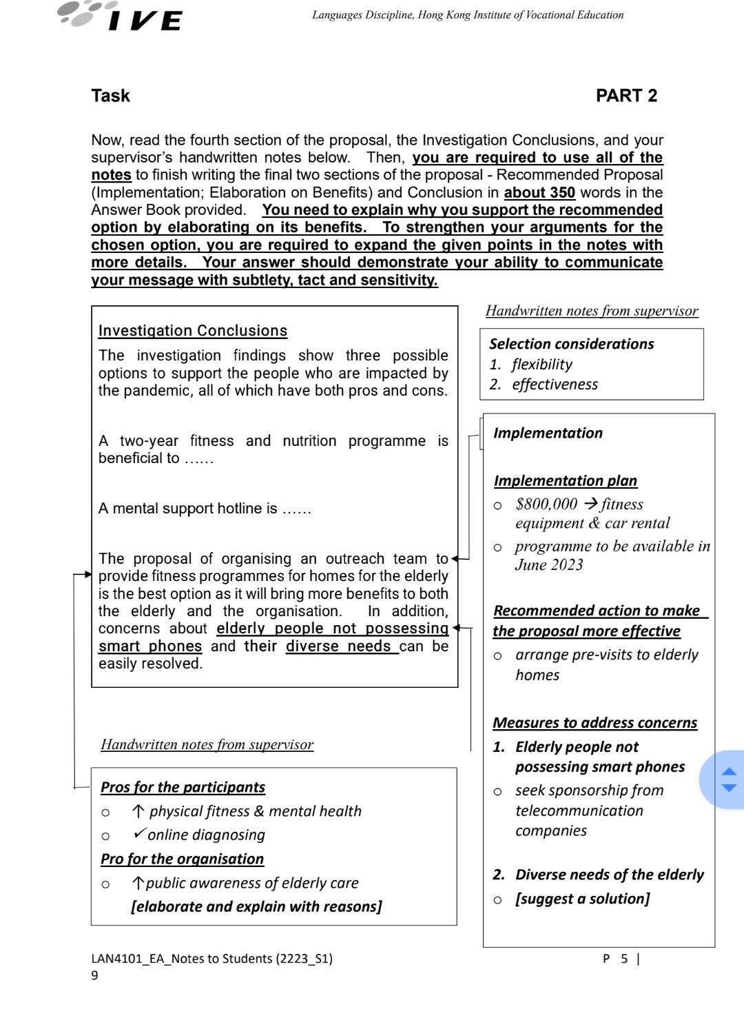 IVE Languages Discipline, Hong Kong Institute of | Chegg.com