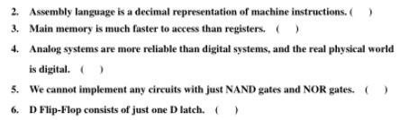 Solved 2. Assembly language is a decimal representation of | Chegg.com
