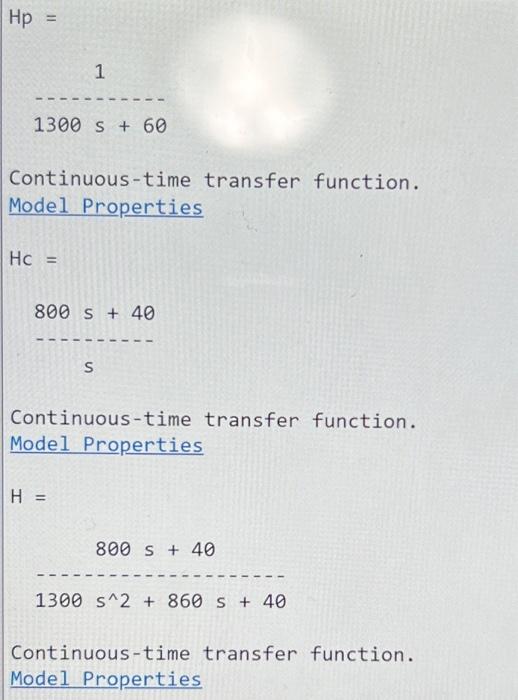 Solved Derive the system transfer function H(s) in terms of | Chegg.com