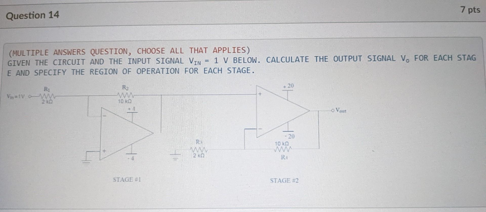 Solved (MULTIPLE ANSWERS QUESTION, CHOOSE ALL THAT APPLIES) | Chegg.com