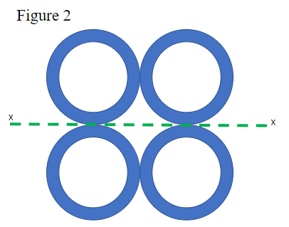 Solved 1. Calculate Ix for the hollow circle shown below in | Chegg.com