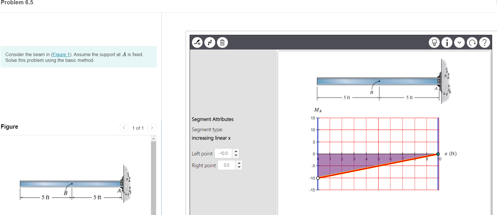 Show me the steps to solve Problem 6.5Consider the | Chegg.com