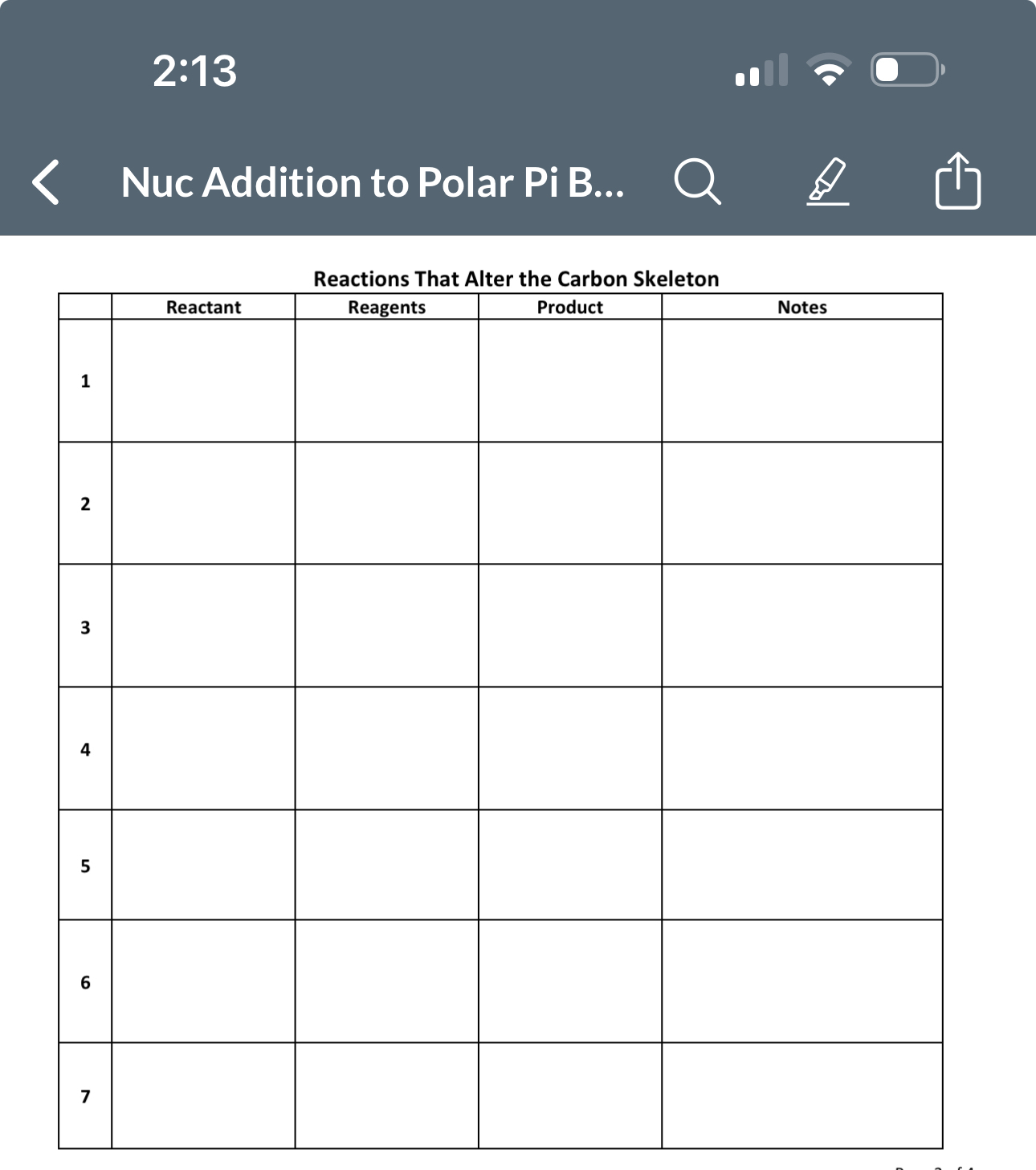 2:13Nuc Addition to Polar Pi B...Reactions That Alter | Chegg.com