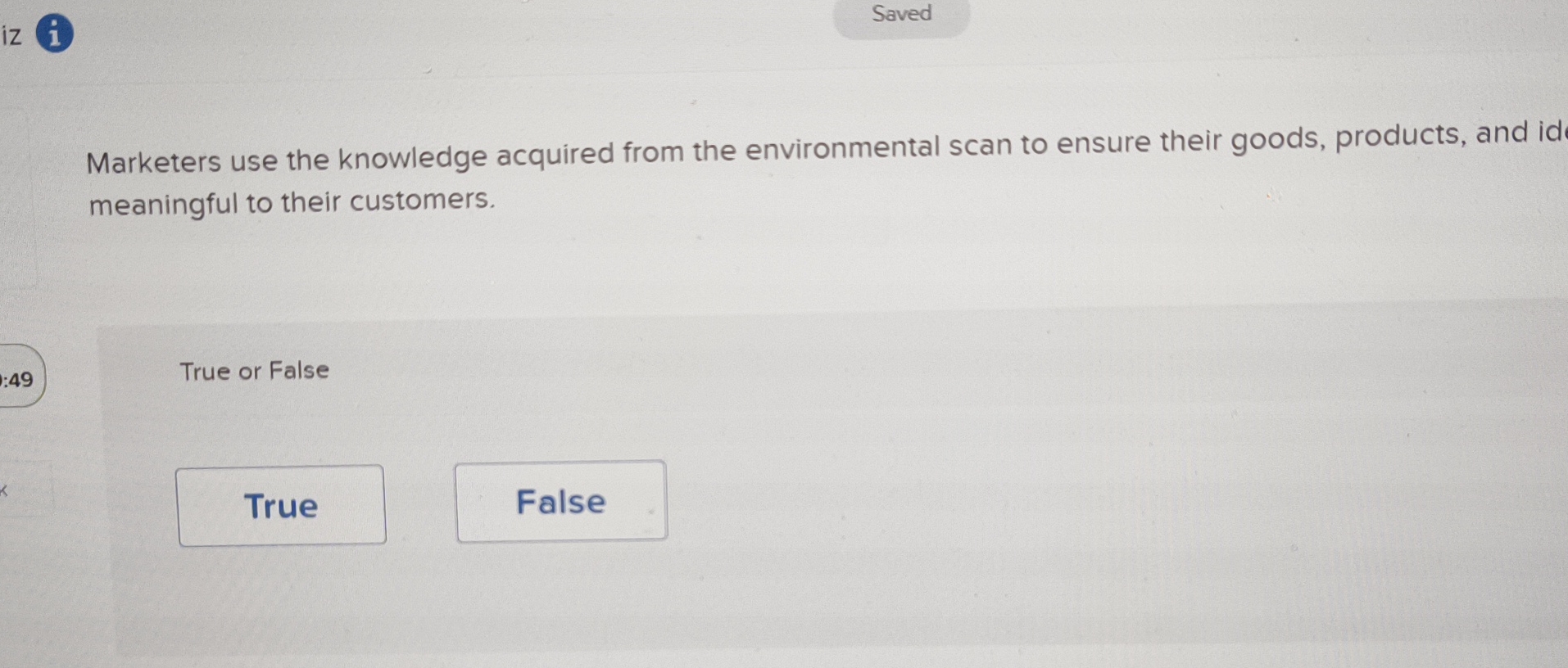 Solved SavedMarketers use the knowledge acquired from the | Chegg.com