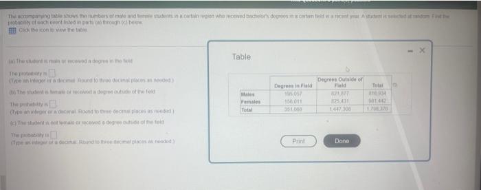 IIt ctich the icon tivew the tabil. The pimesesity il | Chegg.com