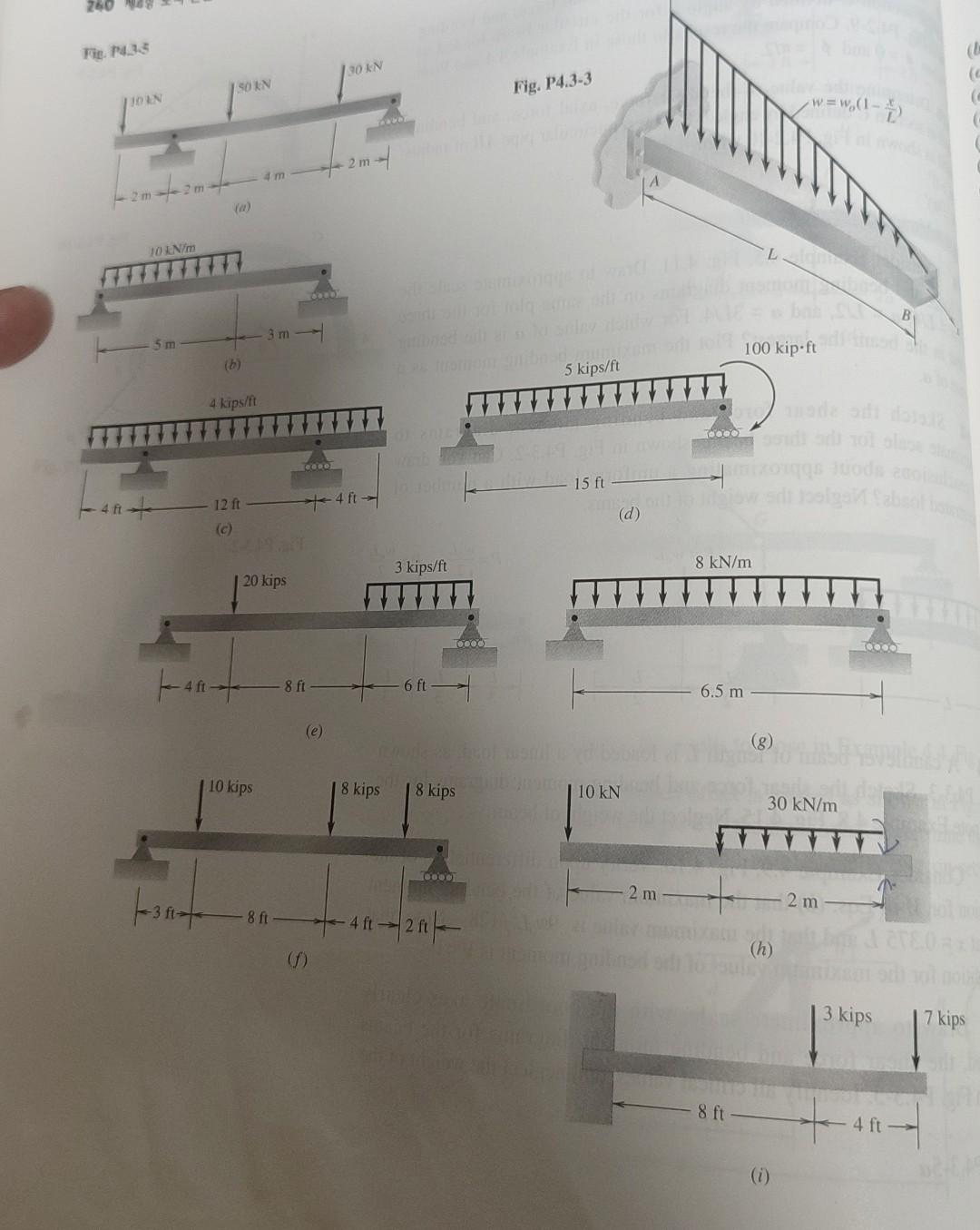Solved 4.3-5 Draw to approximate scale, with the coordinate | Chegg.com