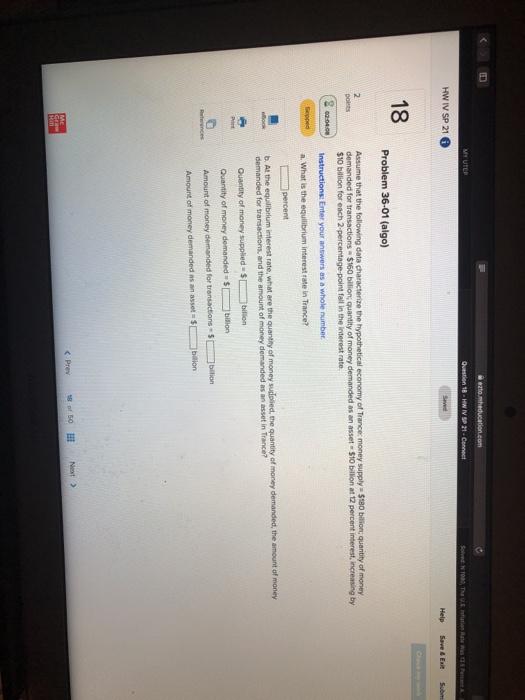 Solved to meducation.com Question 18 HIVSP 21 - Connect | Chegg.com