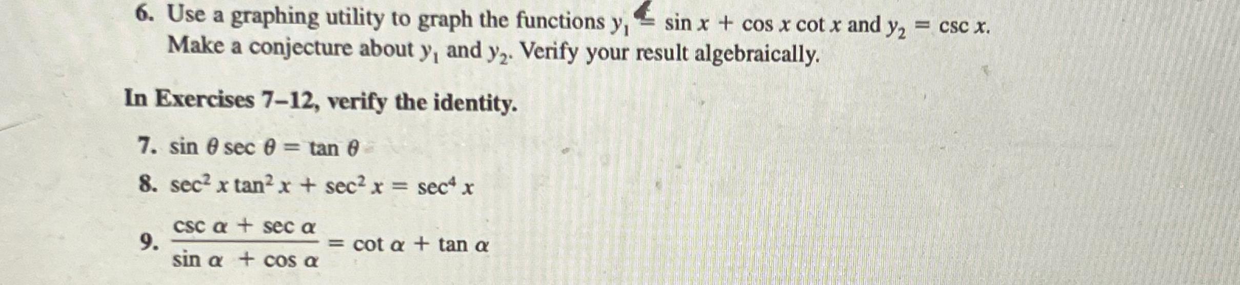 Solved Use a graphing utility to graph the functions | Chegg.com