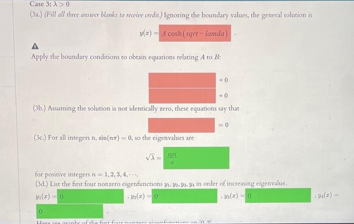 Solved In this problem we find the eigenfunctions and | Chegg.com
