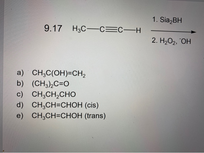 Solved 9.1 Name CH3CH2C=CCH2CH=CH2. a) Hept-6-en-3-yne b) | Chegg.com