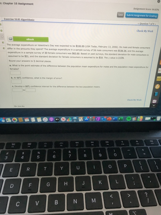 Solved Ut Chapter 10 Assignment Assignment Score 1654 Save 4014