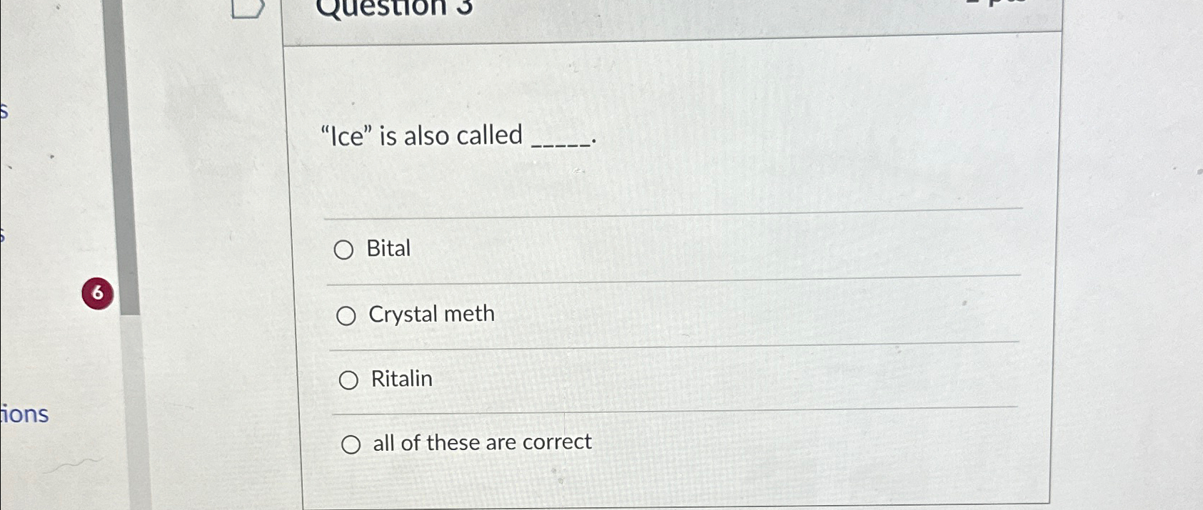 Solved "Ice" is also called q,q,BitalCrystal | Chegg.com