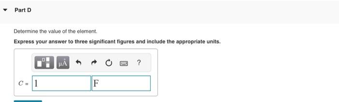Solved The current and voltage for a certain circuit element | Chegg.com