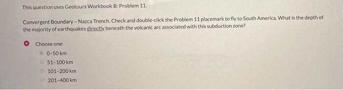 Solved This question uses Geotours Workbook B: Problem 11. | Chegg.com