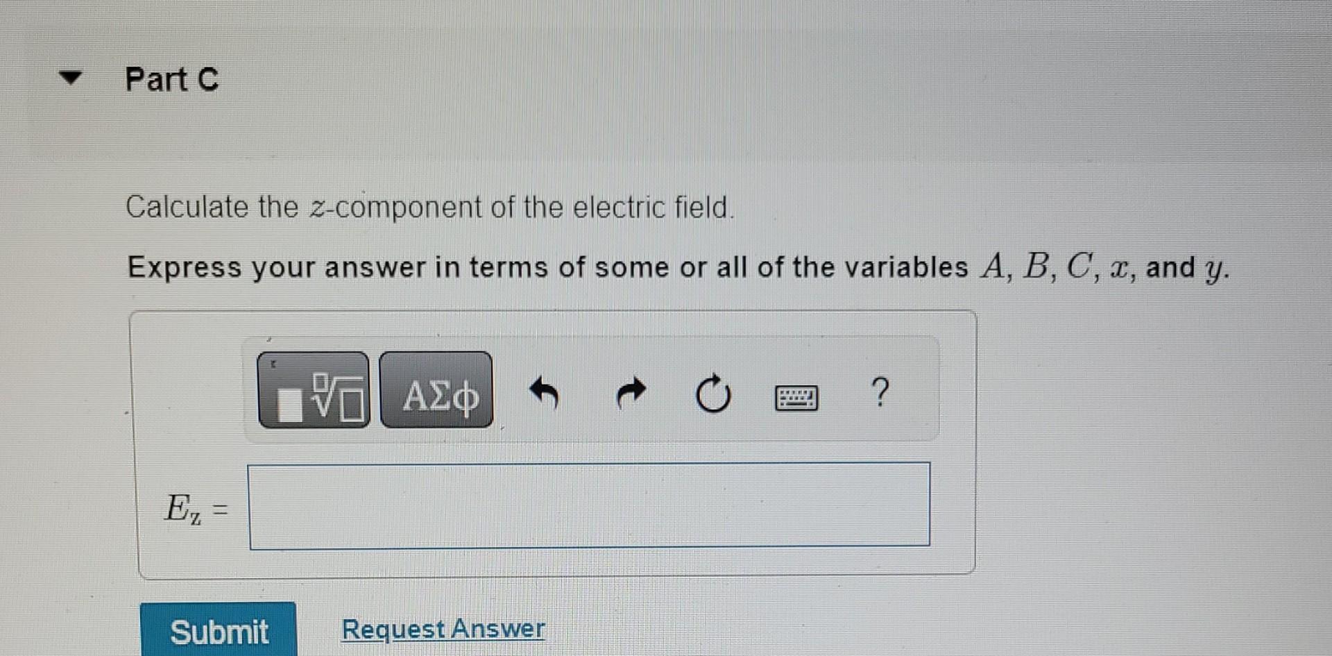 Solved In a certain region of space, the electric potential | Chegg.com