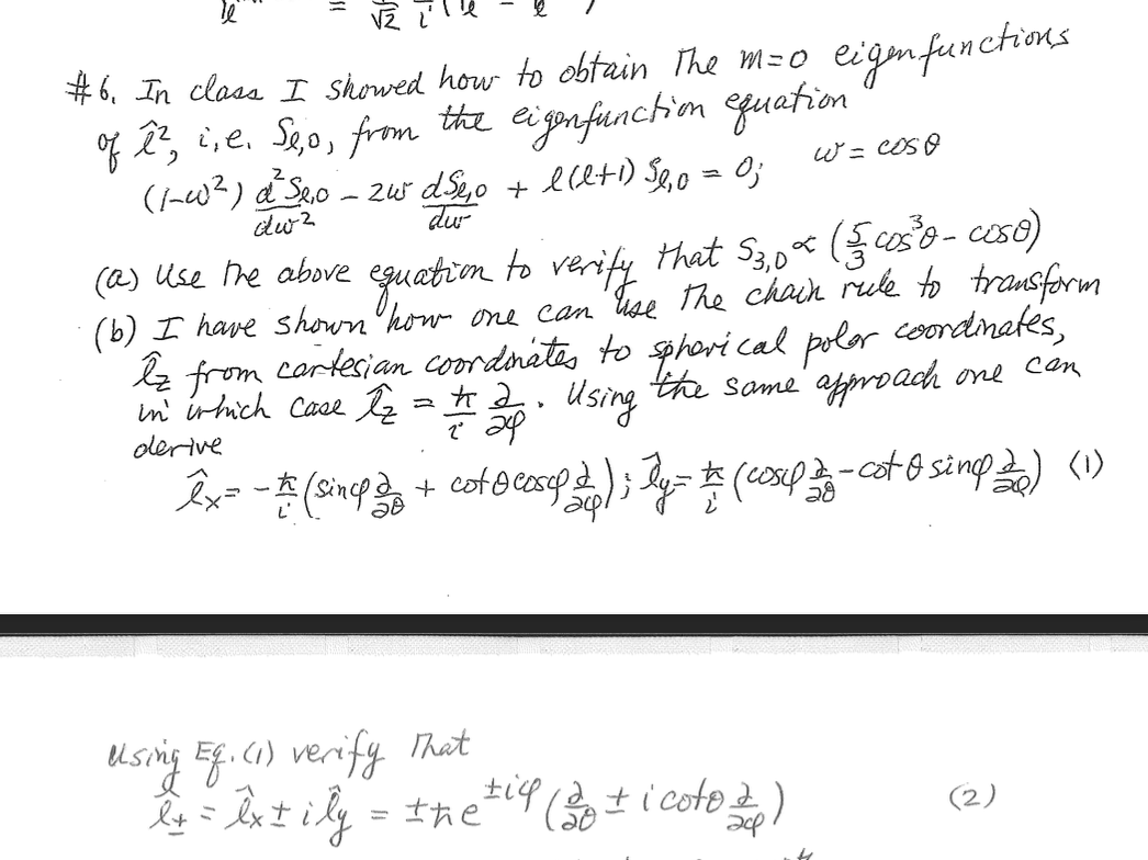 Solved Using Eq. (1) ﻿verify | Chegg.com
