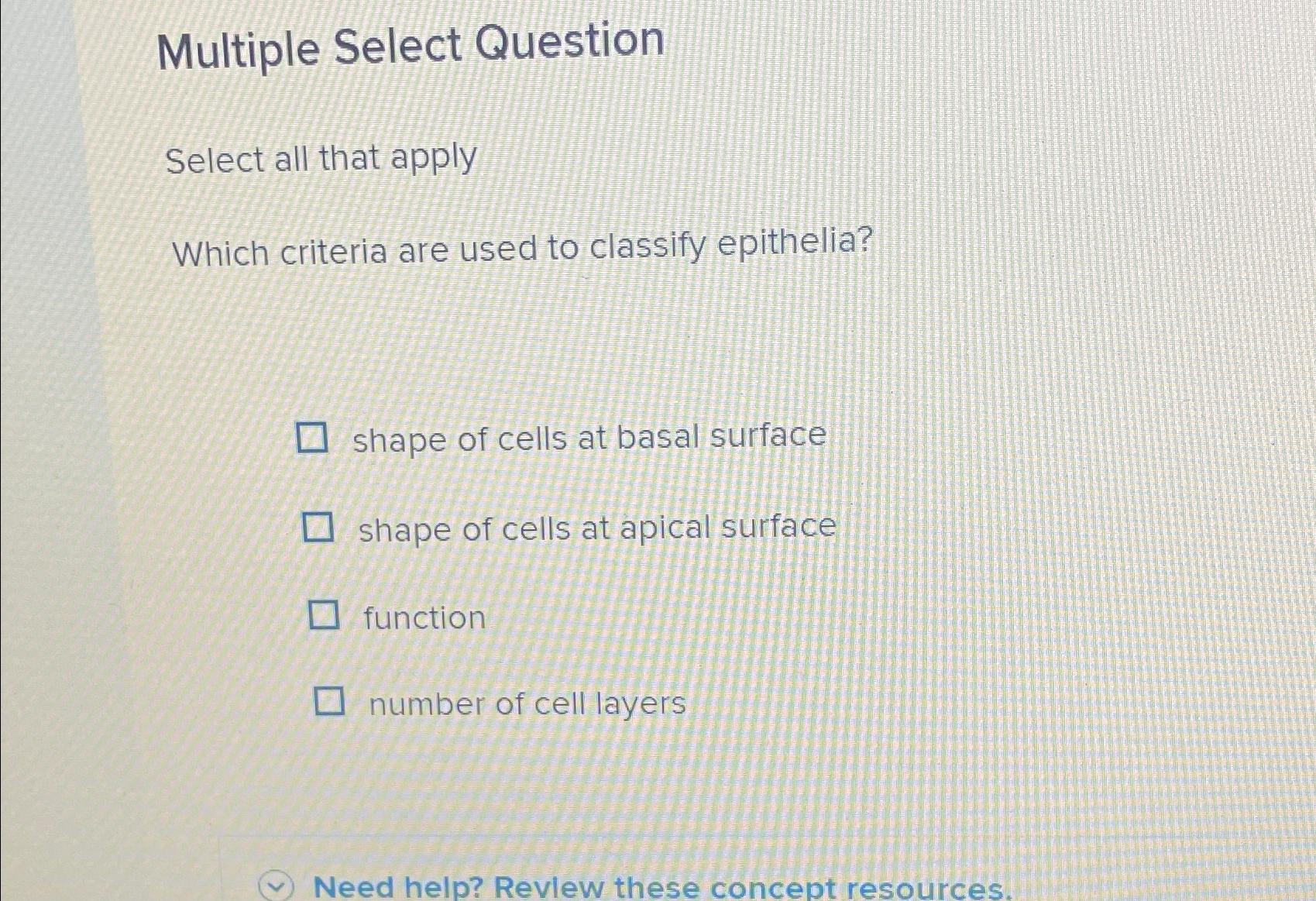 Solved Multiple Select QuestionSelect all that applyWhich | Chegg.com