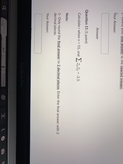 Solved Round your final answer to the nearest integer. Your | Chegg.com