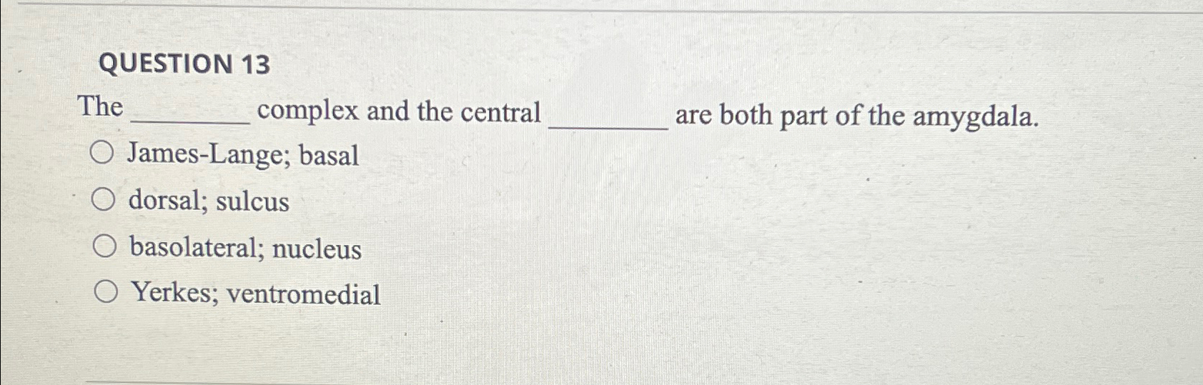 Solved QUESTION 13The complex and the central are both part | Chegg.com Solved QUESTION 13The complex and the central are both part | Chegg.com