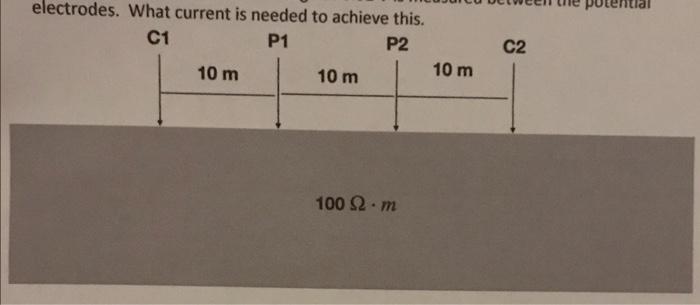 Solved 6. (20 points) We use a Wenner array to measure the | Chegg.com