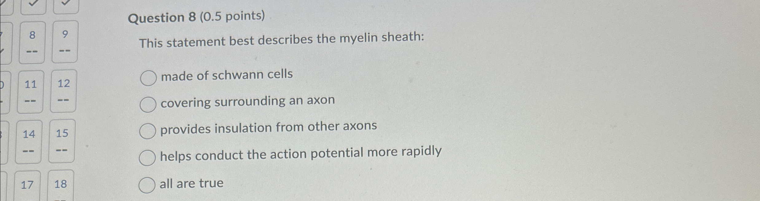 Solved Question 8 ( 0.5 ﻿points)This statement best | Chegg.com