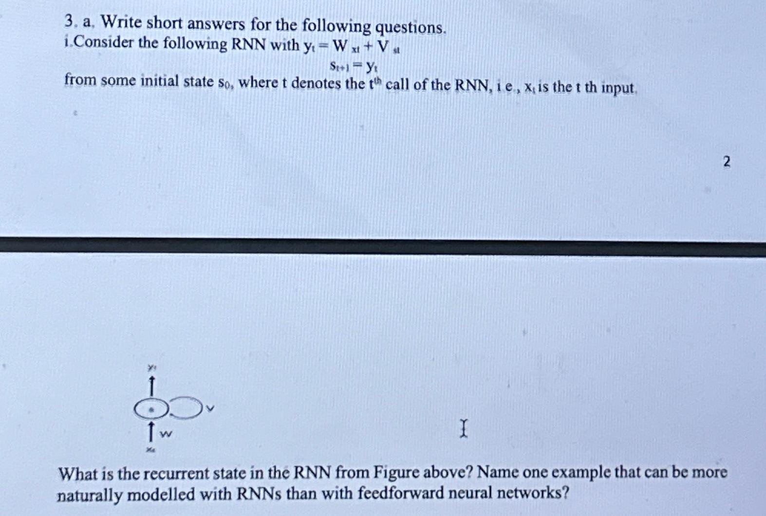 Solved a, Write short answers for the following | Chegg.com