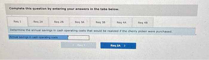 Solved Problem 14-24 (Algo) Simple Rate of Return; Payback | Chegg.com