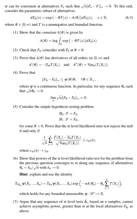 PROBLEM 4. Consider the goodness-of-fit problem with | Chegg.com