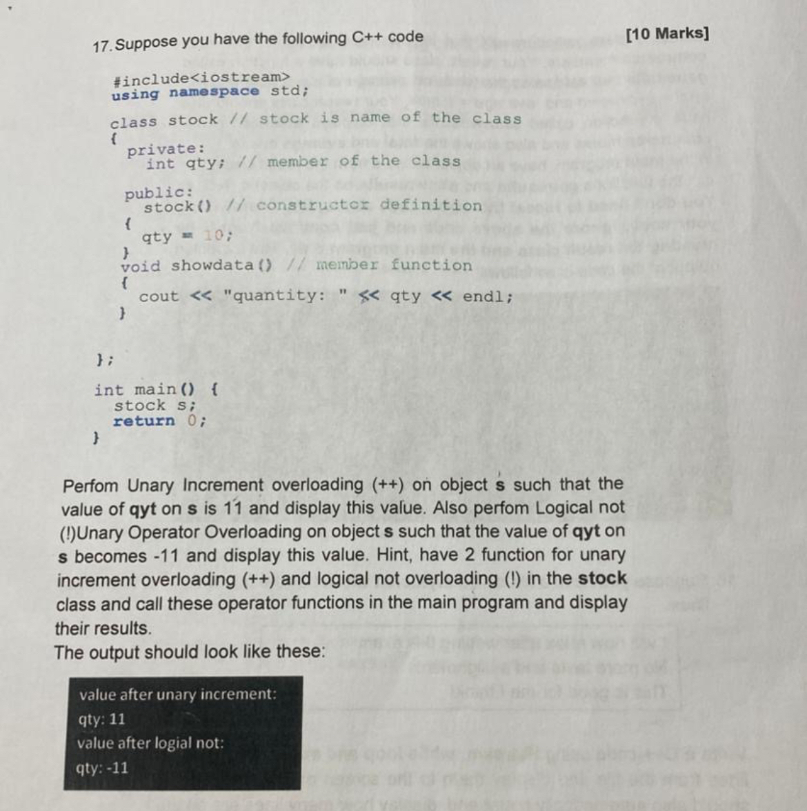 Solved Suppose you have the following C++ ﻿code[10 | Chegg.com